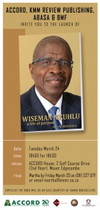 ACCORD hosts launch of Professor Wiseman Nkuhlu's biography – ACCORD