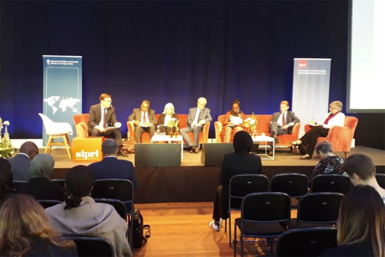 ACCORD presents during SIPRI Forum on Peace and Development 2019 in ...