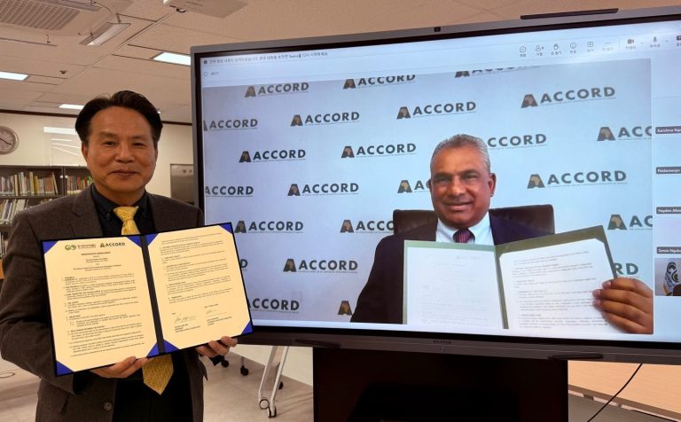 ACCORD and the Korea-Africa Foundation, Sign a Memorandum of ...