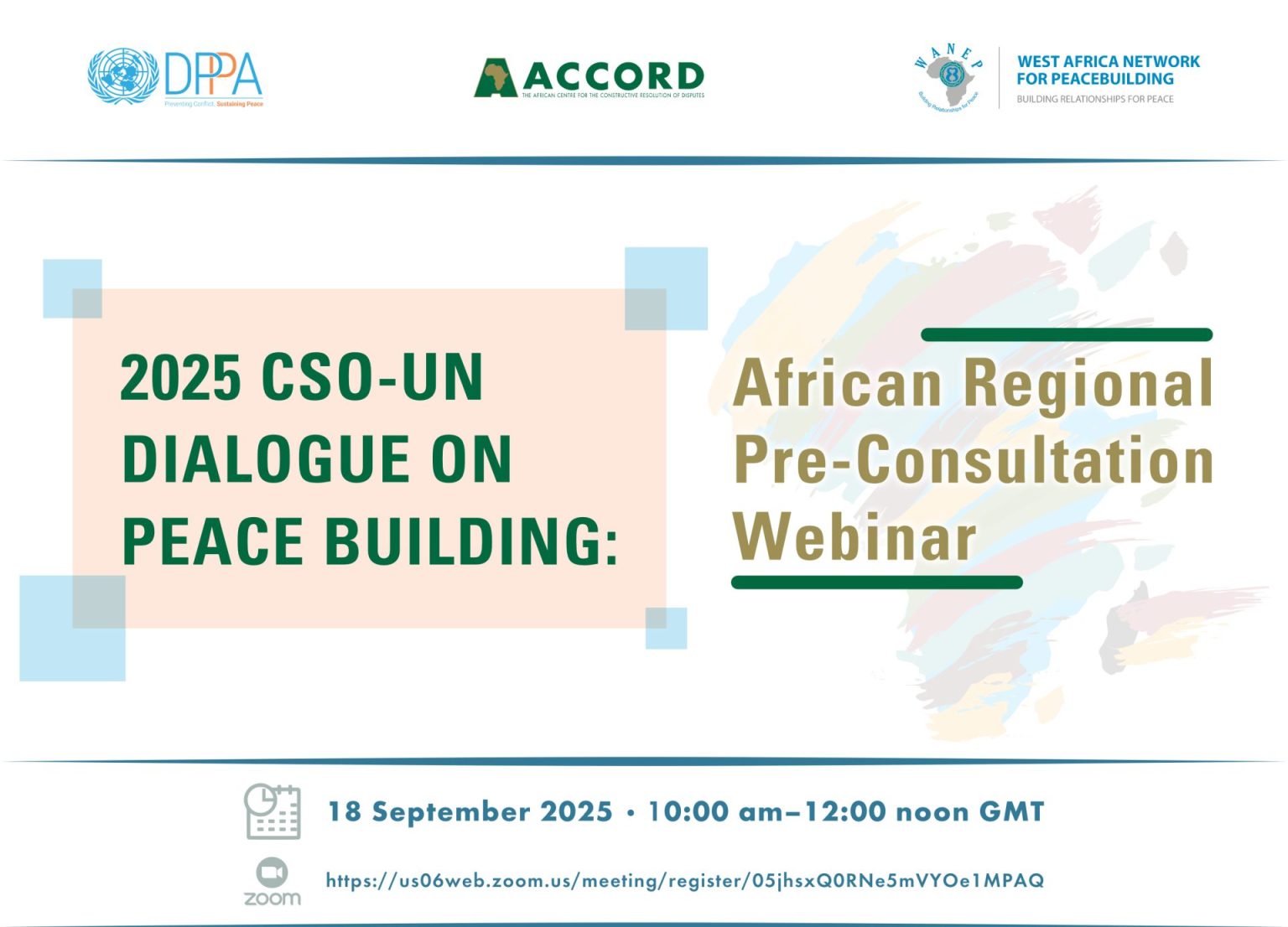 2025 CSO-UN Dialogue on Peacebuilding: African Regional Pre ...